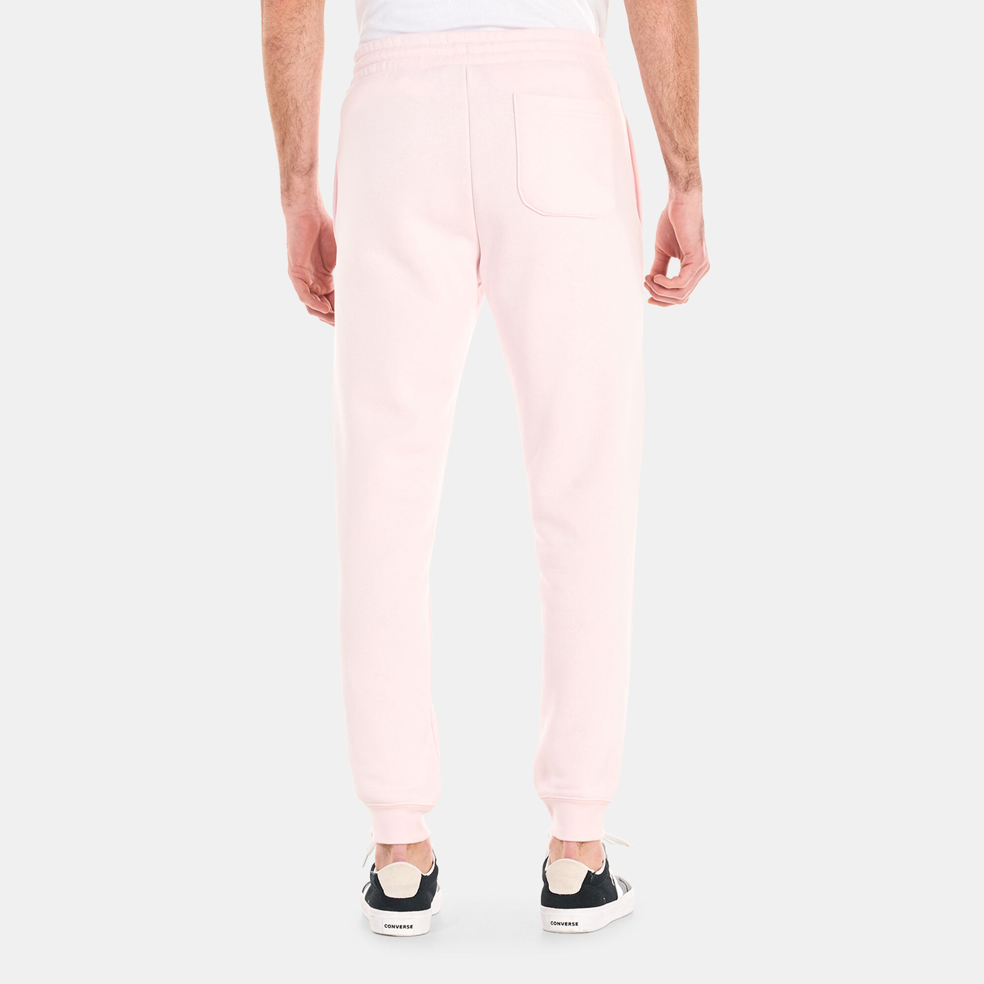 Pink converse joggers store