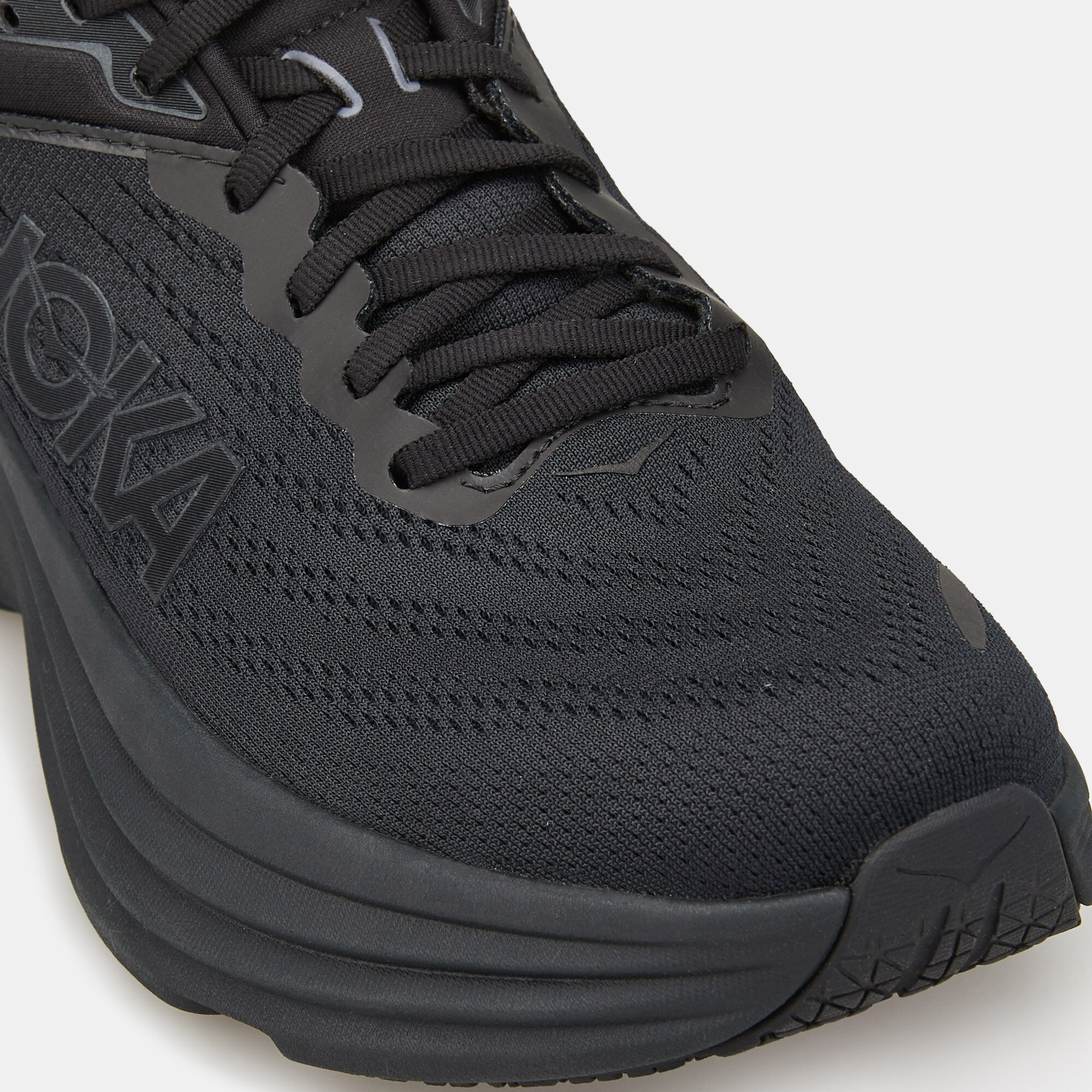 Buy HOKA Men's Bondi 8 Running Shoe Black in KSA -SSS